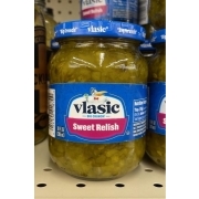 Vlasic Sweet Relish: Calories, Nutrition Analysis & More | Fooducate