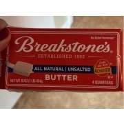 Breakstone's Butter, Unsalted: Calories, Nutrition Analysis & More ...