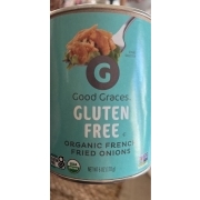Good Graces French Fried Onions, Organic: Calories, Nutrition Analysis ...