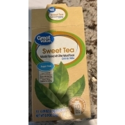 Great Value Sweet Tea, Drink Mix: Calories, Nutrition Analysis & More ...