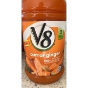 V8 Juice, Carrot Ginger: Calories, Nutrition Analysis & More | Fooducate