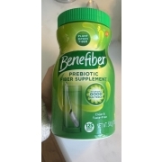 Benefiber Fiber Supplement, Prebiotic: Calories, Nutrition Analysis ...