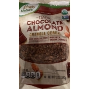 Simply Nature Granola Cereal, Dark Chocolate Almond: Calories ...