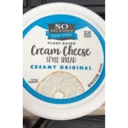So Delicious Cream Cheese, Creamy Original: Calories, Nutrition ...