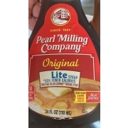 Pearl Milling Company Syrup, Lite, Original: Calories, Nutrition ...