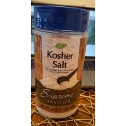 Supreme Tradition Kosher Salt: Calories, Nutrition Analysis & More ...