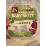 Love Beets Baby Beets, Marinated, Garlic Herb: Calories, Nutrition ...