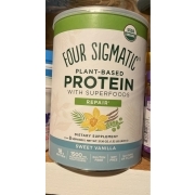 Four Sigmatic Protein Powder, Sweet Vanilla: Calories, Nutrition ...