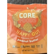 Core Foods Oat Snacks, Peanut Butter: Calories, Nutrition Analysis ...