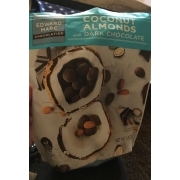 Edward Marc Chocolatier Coconut Almonds, Dark Chocolate: Calories ...