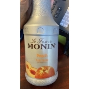 Monin Fruit Puree, Peach: Calories, Nutrition Analysis & More | Fooducate