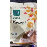 365 Whole Foods Market Flaxseed, Ground, Organic: Calories, Nutrition ...