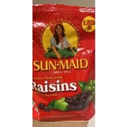 Sun-Maid Raisins, Natural, Calfornia Sun-Dried: Calories, Nutrition ...