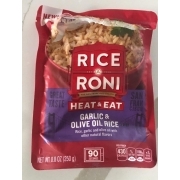 Rice Roni Rice, Garlic & Olive Rice: Calories, Nutrition Analysis ...