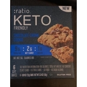 :ratio Bars, Chocolate Chunk Cookie: Calories, Nutrition Analysis ...