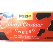 Imperfect Foods Cheese, Sharp Cheddar: Calories, Nutrition Analysis ...