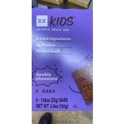 Rx Kids Protein Snack Bar, Double Chocolate: Calories, Nutrition ...