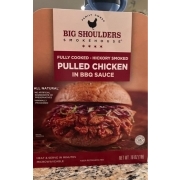 Big Shoulders Pulled Chicken In Bbq Sauce: Calories, Nutrition Analysis ...