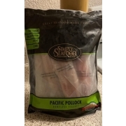 Simply Seafood Pacific Pollock Fillets, Boneless: Calories, Nutrition ...