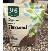 365 Whole Foods Market Flaxseed, Whole, Organic: Calories, Nutrition ...