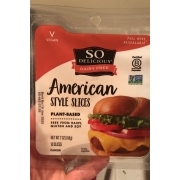 So Delicious Cheese, American Style Slices: Calories, Nutrition ...