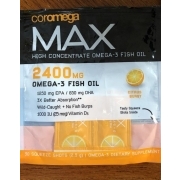 Coromega Max Omega 3 Fish Oil: Calories, Nutrition Analysis & More ...