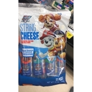 Paw Patrol String Cheese, Mozzarella: Calories, Nutrition Analysis ...