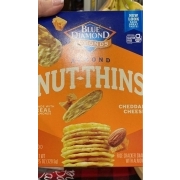 Blue Diamond Almonds Cracker Snacks, Nut-Thins, Cheddar Cheese ...