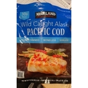 Kirkland Signature Alaska Pacific Cod, Wild Caught: Calories, Nutrition ...