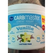 Kroger Yogurt, Carbmaster, Lowfat, Vanilla: Calories, Nutrition ...