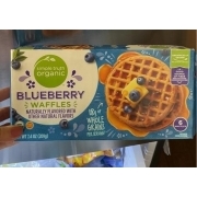 Simple Truth Organic Waffles, Blueberry: Calories, Nutrition Analysis ...