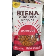 Biena Chickpea Snacks, Barbeque: Calories, Nutrition Analysis & More ...