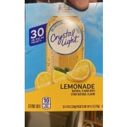 Crystal Light Lemonade: Calories, Nutrition Analysis & More | Fooducate