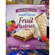 Lidl Fruit Pastries, Mixed Berry, Yogurt Coated: Calories, Nutrition ...
