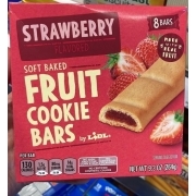 Lidl Fruit Cookie Bars, Soft Baked, Strawberry: Calories, Nutrition ...