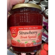 Lidl Fruit Spread, Strawberry: Calories, Nutrition Analysis & More ...