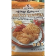 Kirkwood Breast Tenders, Honey Battered: Calories, Nutrition Analysis & More | Fooducate