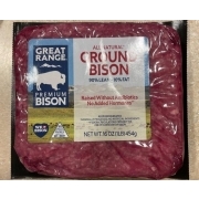 Great Range Bison, Ground: Calories, Nutrition Analysis & More | Fooducate