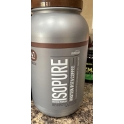 Isopure Protein Powder, With Coffee, Espresso: Calories, Nutrition ...