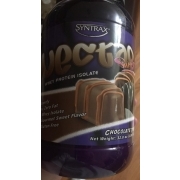 Syntrax Whey Protein Isolate, Chocolate: Calories, Nutrition Analysis ...