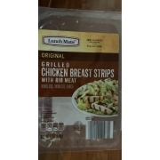 Lunch Mate Chicken Breast Strips, Grilled, With Rib Meat: Calories ...