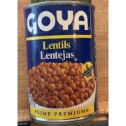Goya Lentils, Canned: Calories, Nutrition Analysis & More | Fooducate