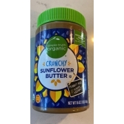 Simple Truth Organic Sunflower Butter, Crunchy: Calories, Nutrition ...
