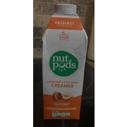 Nut Pods Creamer, Almond + Coconut, Hazelnut: Calories, Nutrition ...