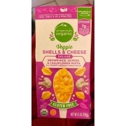 Simple Truth Organic Shells & Cheese, Deluxe, Veggie: Calories ...
