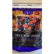 Private Selection Triple Berry Medley, Blackberries, Blueberries & Raspberries: Calories ...
