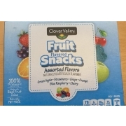 Clover Valley Fruit Snacks: Calories, Nutrition Analysis & More | Fooducate