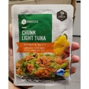 SE Grocers Chunk Light Tuna, Sweet & Spicy: Calories, Nutrition ...