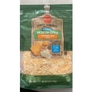 Schnucks Cheese, Mexican Style, Cheddar Jack: Calories, Nutrition ...