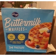 Kroger Buttermilk Waffles: Calories, Nutrition Analysis & More | Fooducate